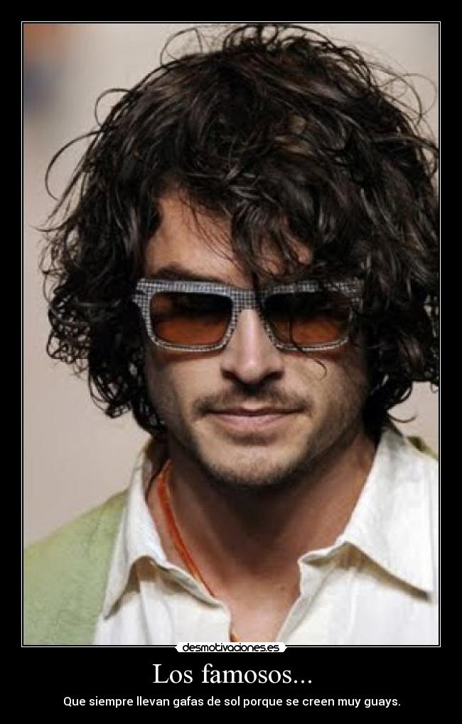 Imágenes y Carteles de FAMOSOS Pag. 64 | Desmotivaciones